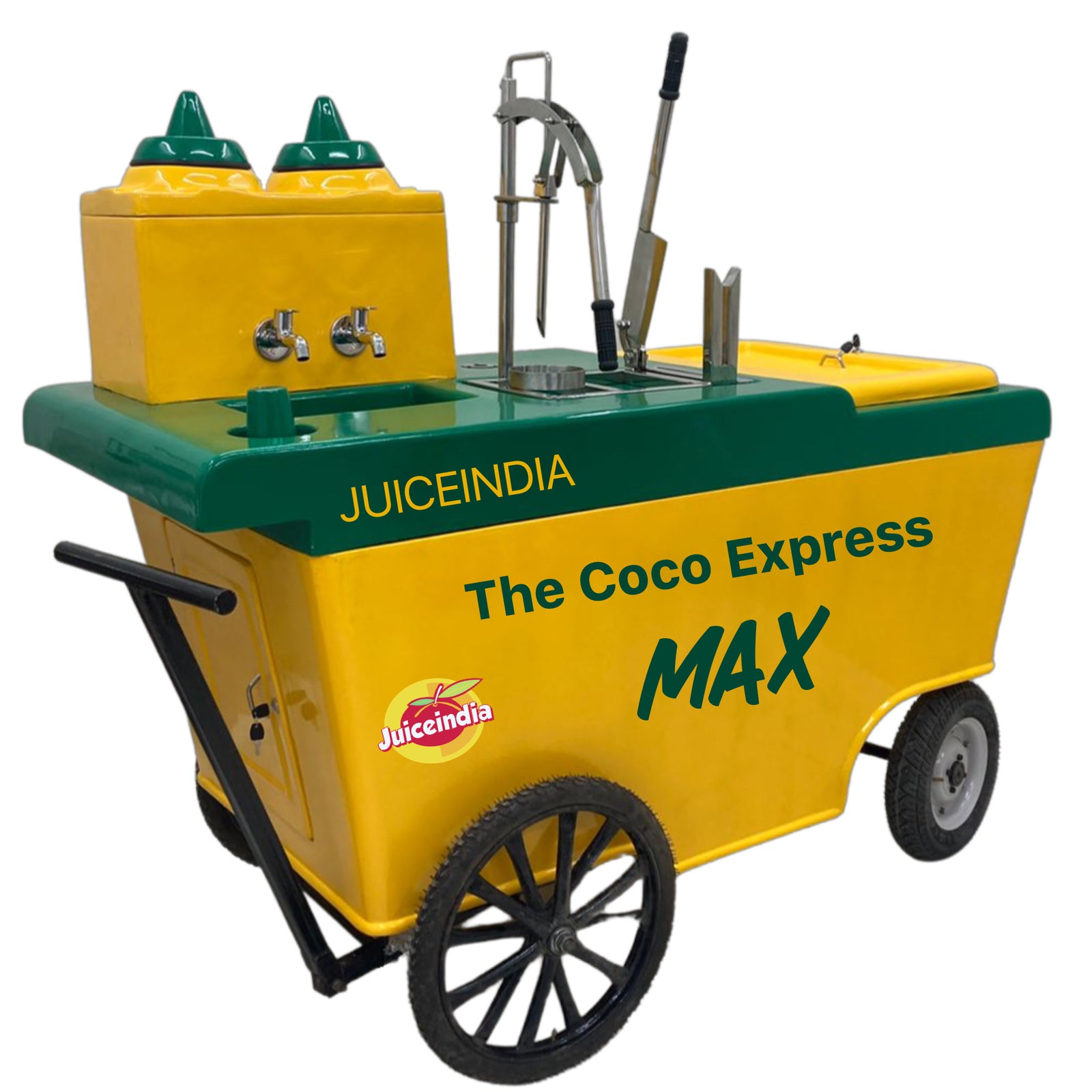 Max Coconut Water Cart | More Capacity, More Sales